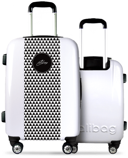 Download Valise Style Hipster Pattern Geometric Triangle - Suitcase ...