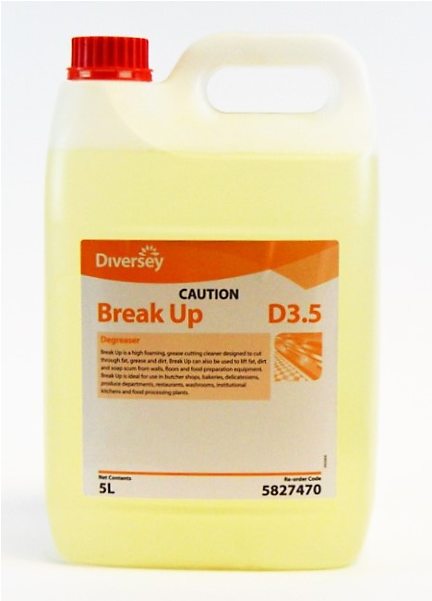 Download Diversey Breakup D3 - Diversey Heavy Duty Degreaser - Full ...