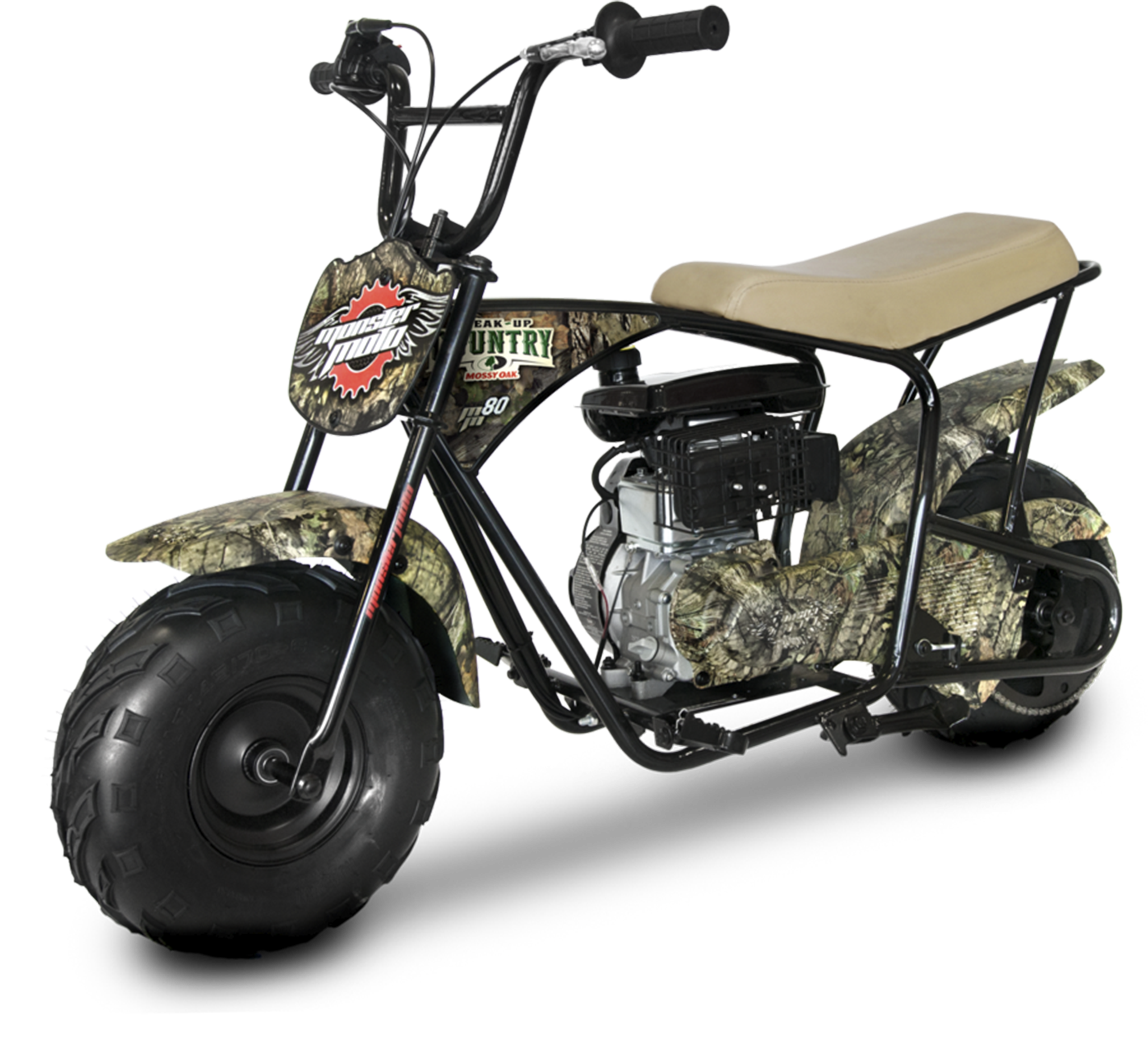 Download Mossy Oak Break-up Country 80cc Gas Mini Bike - Gas Powered ...