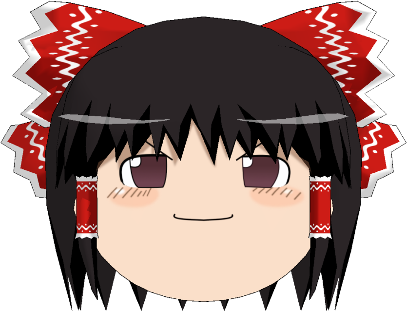 Download Yukkuri Reimu Png - Full Size PNG Image - PNGkit