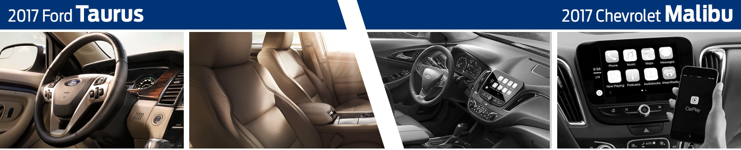Download 2017 Ford Taurus Vs Chevrolet Malibu Interior Comparison - Car ...