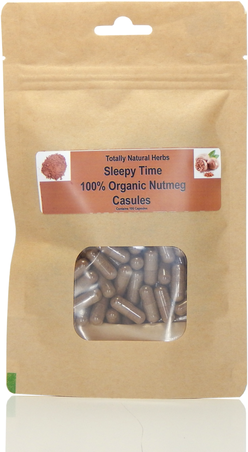 Download Organic Nutmeg Capsules - Vacuum Bag - Full Size PNG Image ...