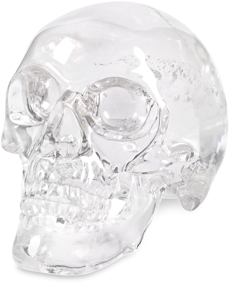 Download Rock Crystal Skull By Andreas Von Zadora-gerlof - Full Size ...