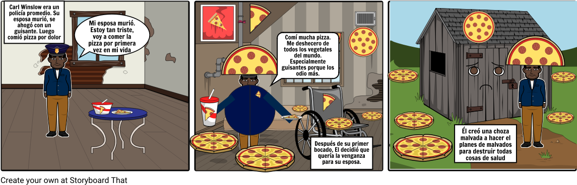 Download Pizza Man - Cartoon - Full Size PNG Image - PNGkit