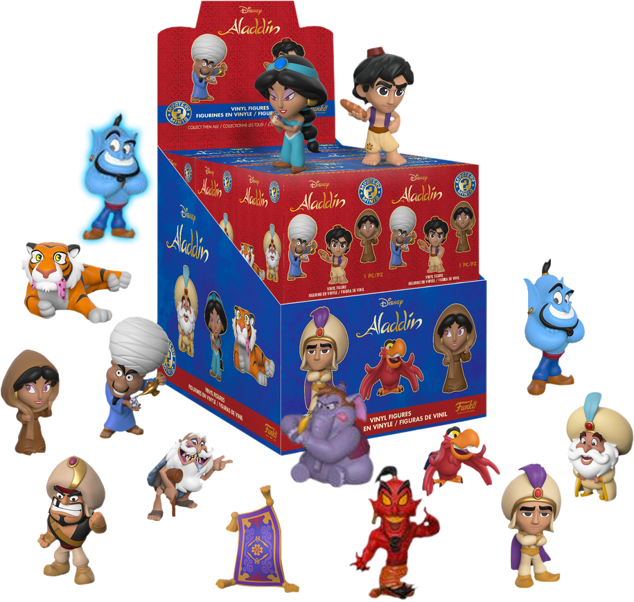 Download Aladdin - Funko Mystery Mini Aladdin - Full Size PNG Image ...