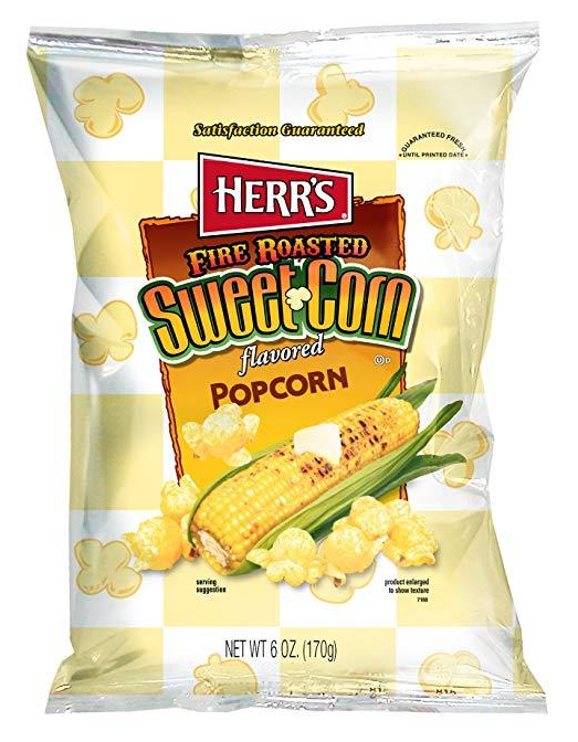 Download Auction - Herrs Popcorn, Fire Roasted Sweet Corn Flavored - 6 ...