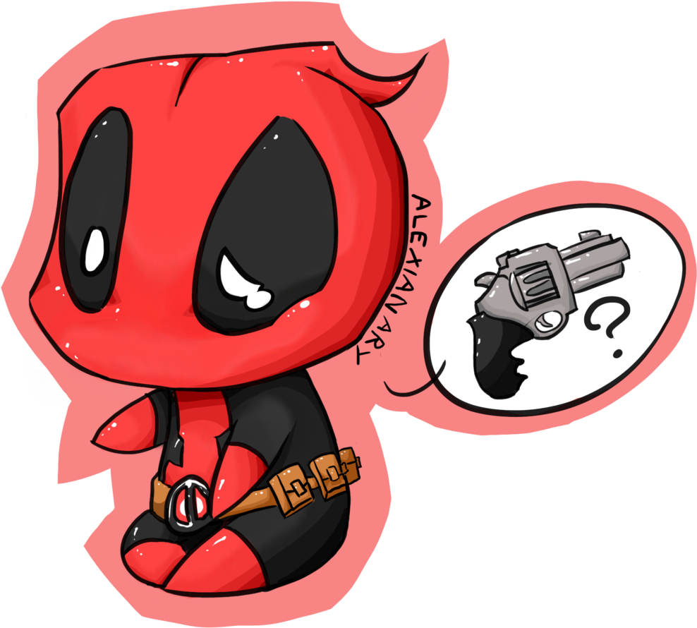 Download How To Draw Cute Deadpool, - Full Size PNG Image - PNGkit