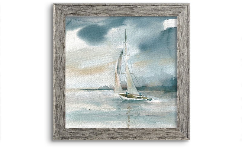 Download Coastal Watercolor ~ Sailboat - Star Creations Subtle Mist I ...