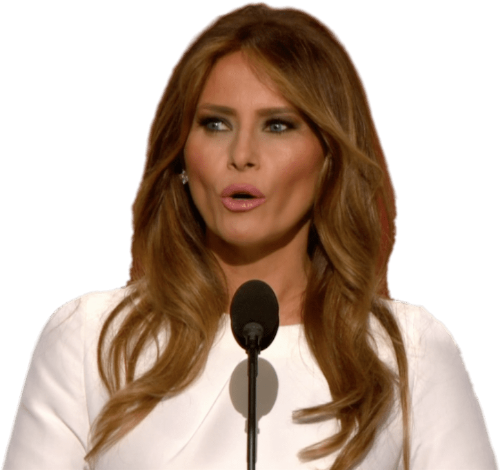 Download Melania Trump Face Png - Melania Trump - Full Size PNG Image ...