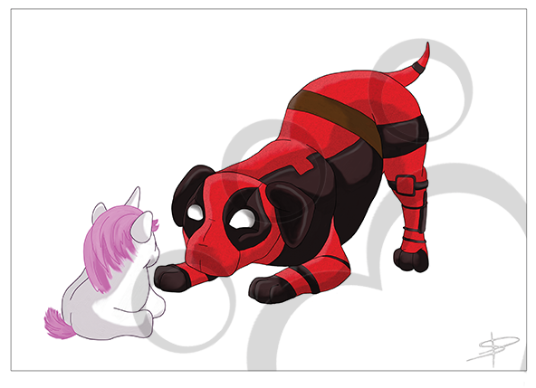 Download Deadpool Dog - Dog - Full Size PNG Image - PNGkit