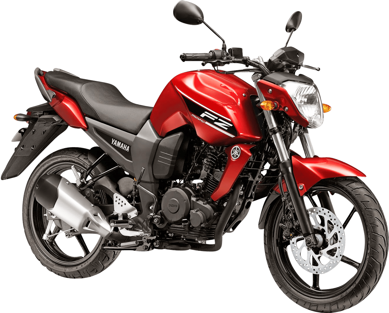Download Hd Bike Png Image - Yamaha Fz V2 0 Fi - Full Size PNG Image ...