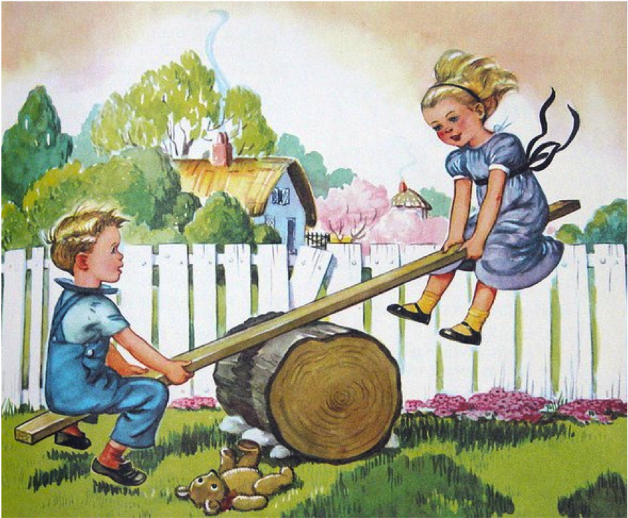 Download The Key To Social Success - Seesaw Hurry And Down - Full Size ...