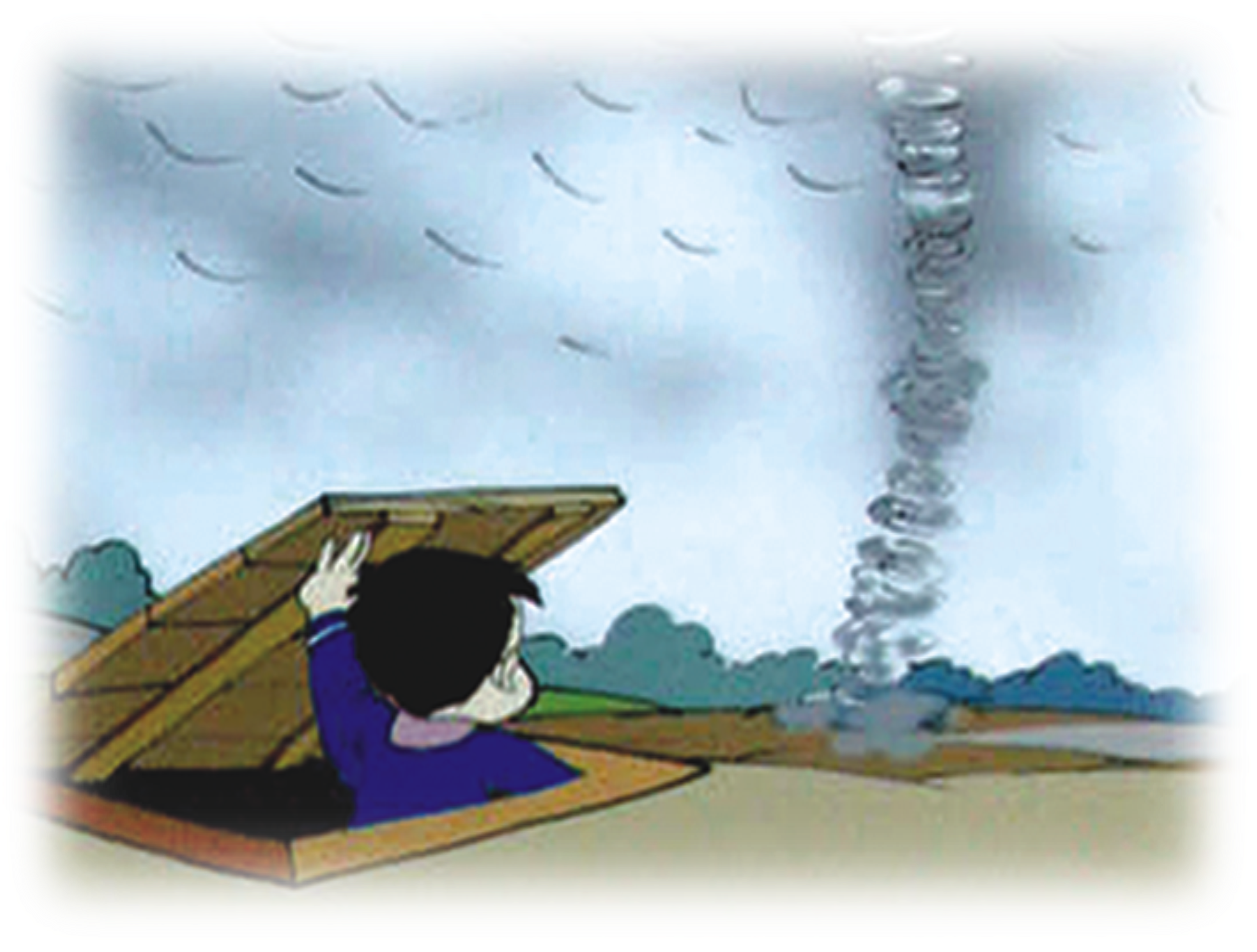 Download Cartoon Vault Tornado Natural Disaster Illustration - Imagenes ...