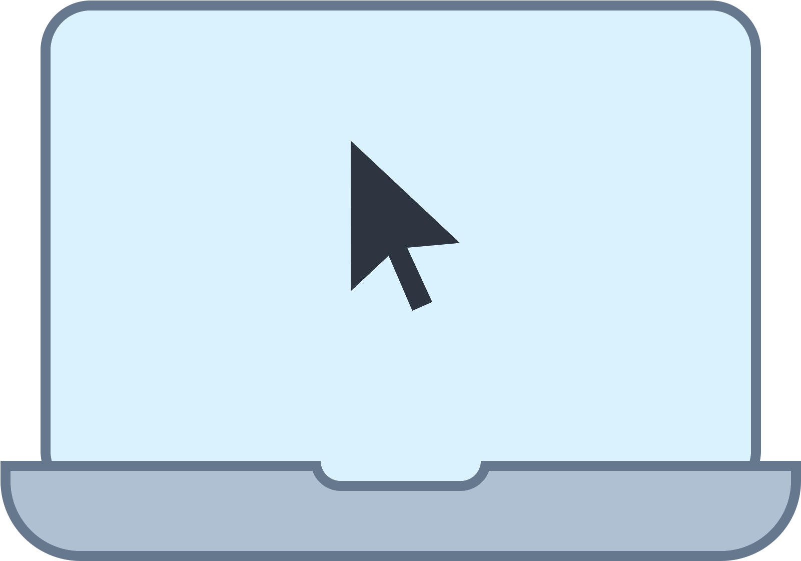 Download Mouse Pointer Icon - Computer Monitor - Full Size PNG Image ...