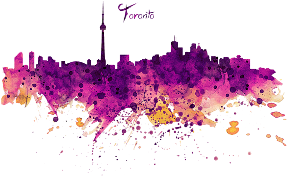 Download Picture Free Stock Toronto Watercolor Iphone X Case - Toronto ...