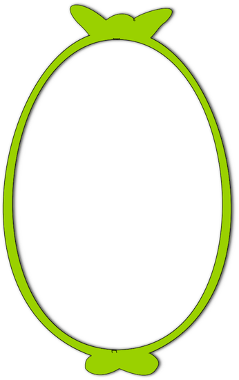 Download Free Green Oval Frame Doodle Png - Picture Frame - Full Size ...