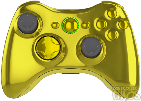 Download Chrome Gold Edition - Golden Xbox Controller Png - Full Size ...