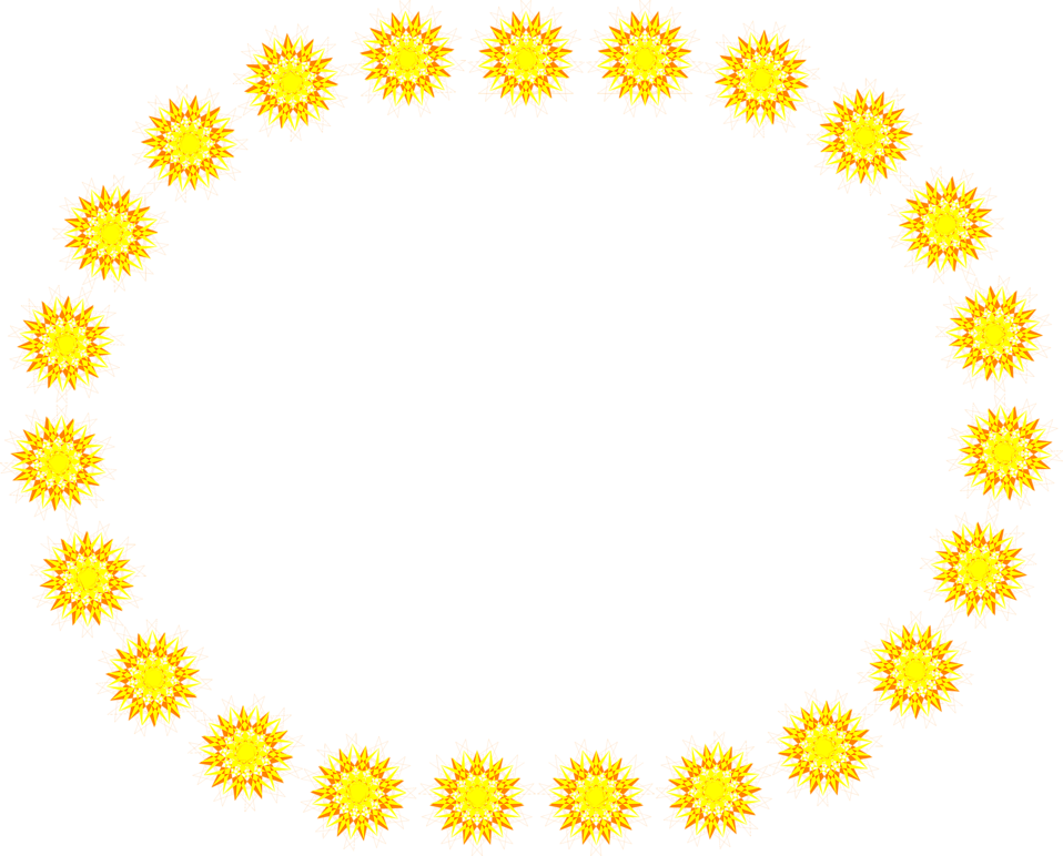 Download Free Stock Photo - Sun Border Transparent - Full Size PNG ...