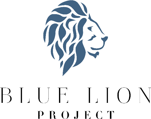 Download Blue Lion - Graphic Design - Full Size PNG Image - PNGkit