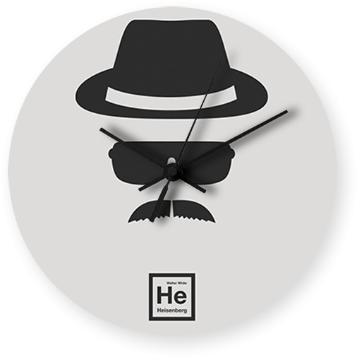 Download Breaking Bad Minimilastic Printed Wall Clock - Heisenberg ...