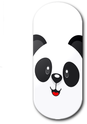 Download Panda Bear Face Alfabeto I - Alfabeto Panda - Full Size PNG ...