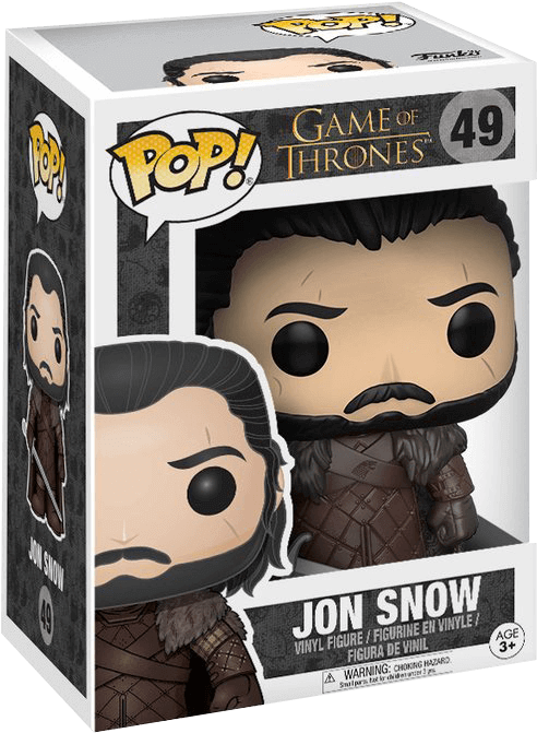 Download Transparent Zoom - Jon Snow Funko Pop - PNGkit
