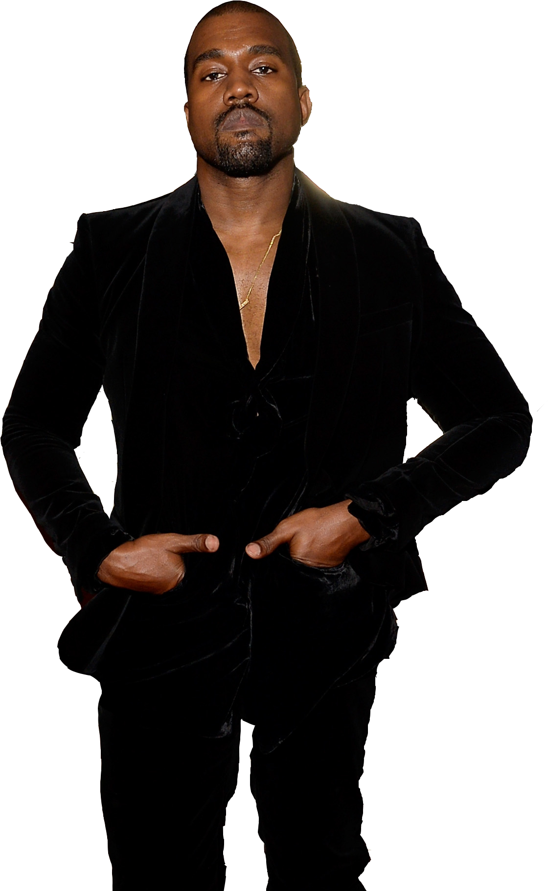 Download Kanye West Standing Png - Full Size PNG Image - PNGkit