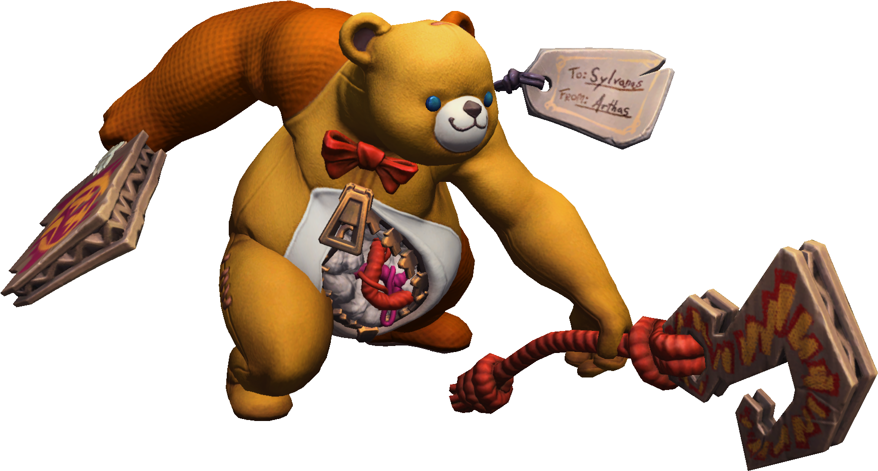 Download Honey Bear Stitches Skin - Portable Network Graphics - Full ...