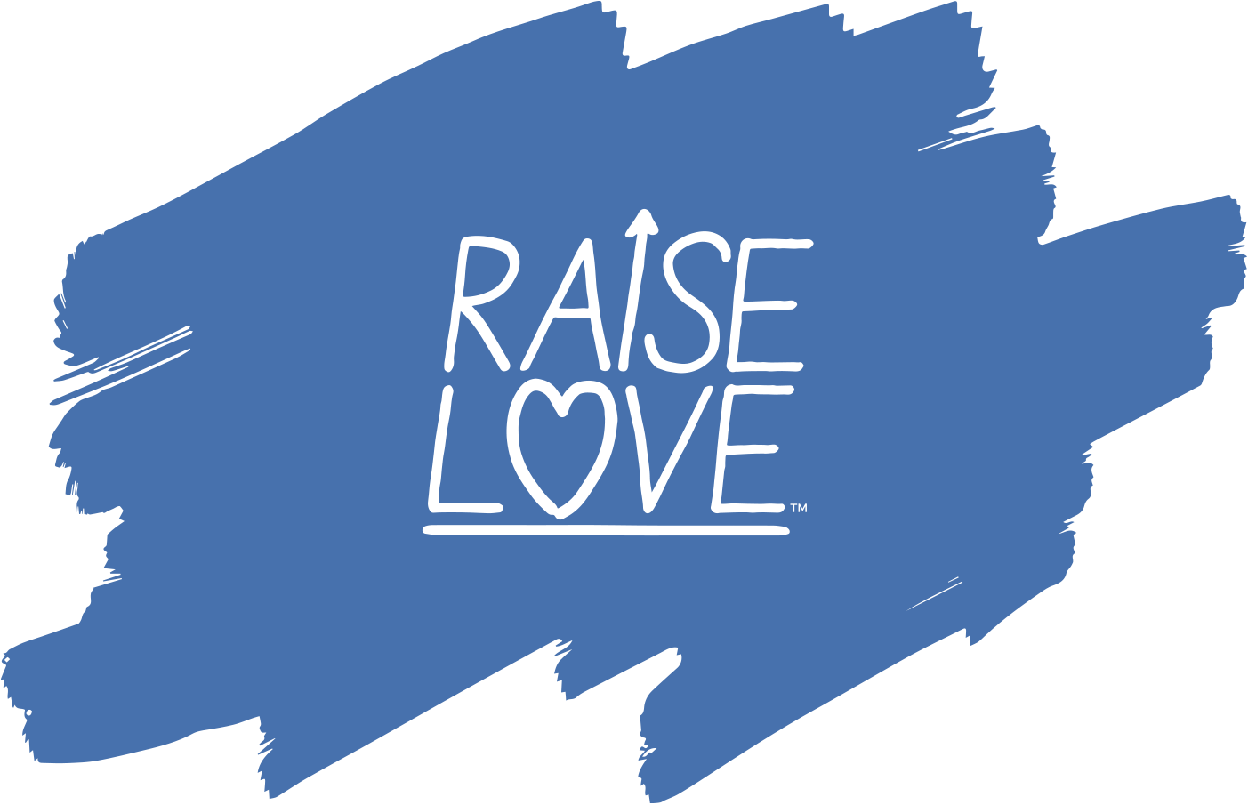 Download Raise Love Logo Over Blue Paint Swash - Rmhc Raise Love - Full ...