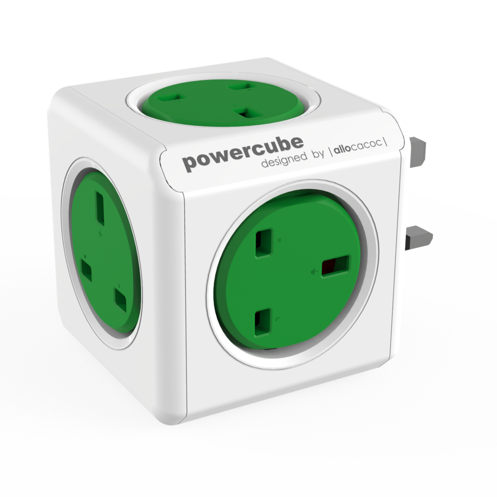 Download Powercube Original - Allocacoc Powercube Original - Green ...