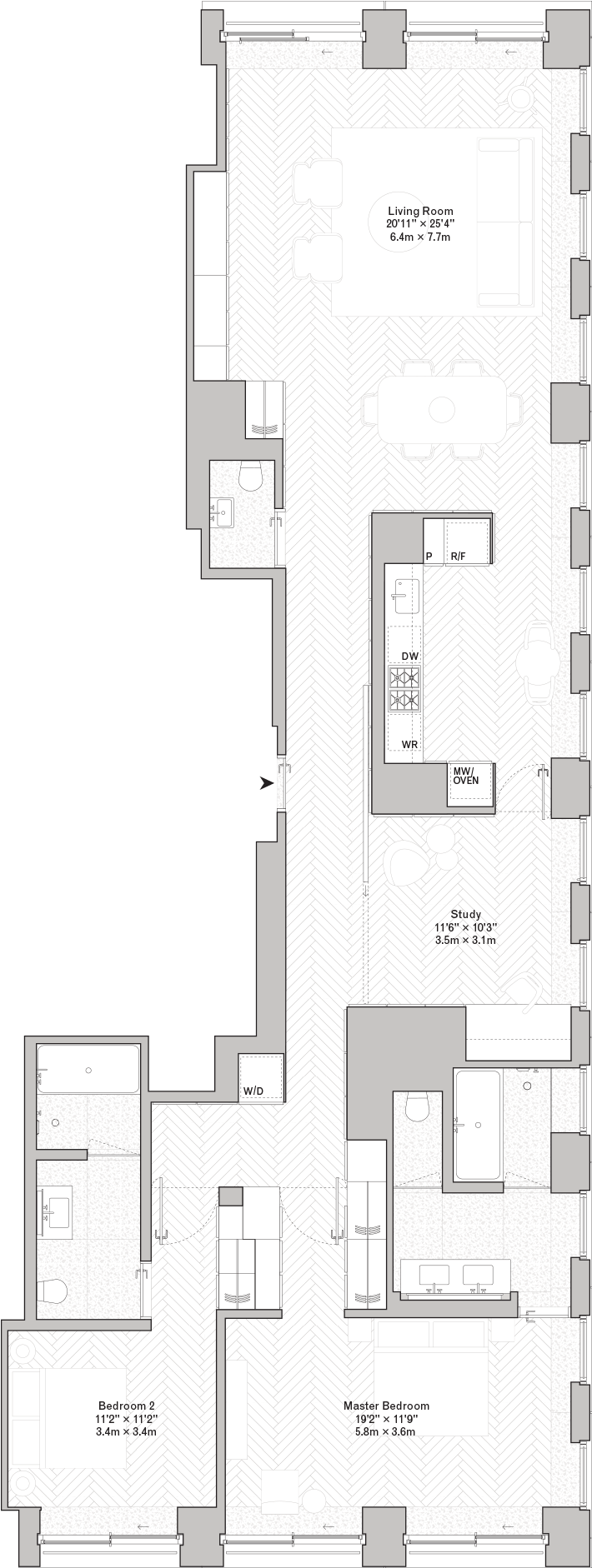 Download Download Views - Floor Plan - Full Size PNG Image - PNGkit
