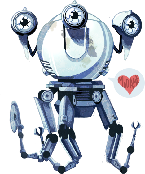 Download Look At These Dumb Stickers I Made Of My Robot Son/robot ...