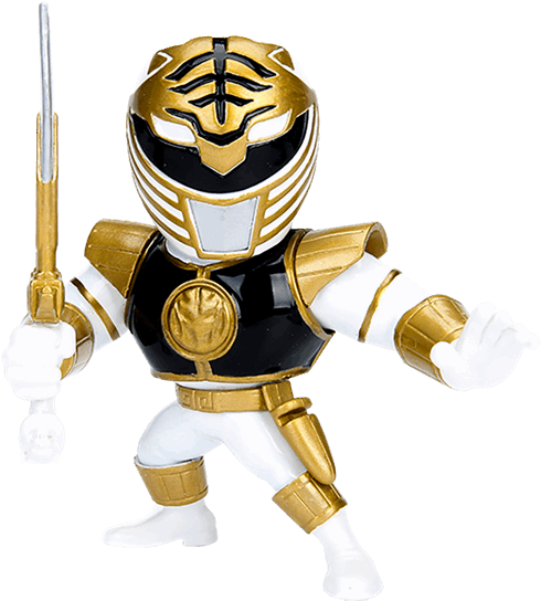 Download Mighty Morphin' Power Rangers - Metalfigs White Ranger - Full ...