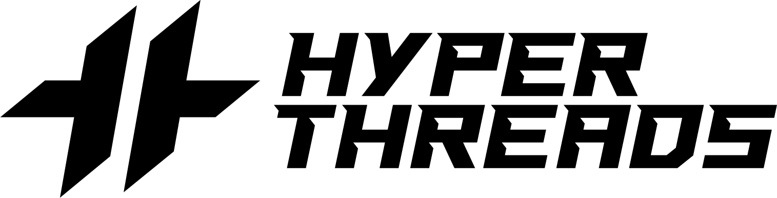 Download Pedaling Powered By - Hyperthreads Logo - Full Size PNG Image ...