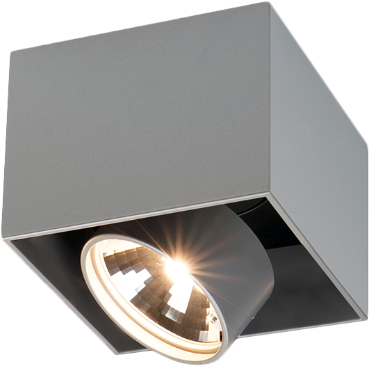 Download Single Surface Mounted Spotlight Box Grey - Mawa Design ...