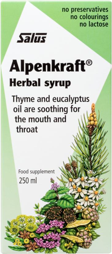 Download Salus Alpenkraft Herbal Cough Syrup - Full Size PNG Image - PNGkit