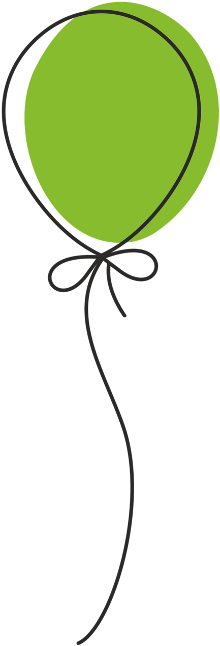 Download Balloon String Png Clip Art Transparent - Globo Verde Png ...