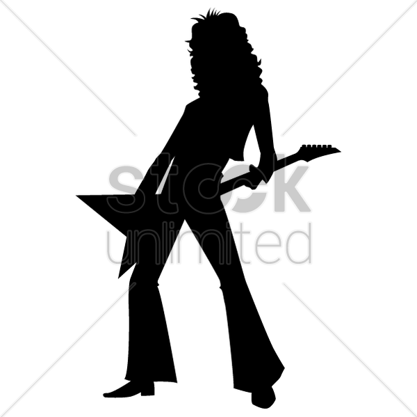 Download Rockstar Silhouette Clipart Silhouette Clip Art - Silhouette ...