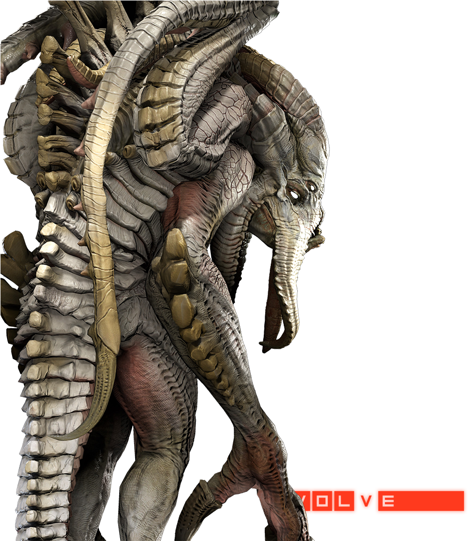 Download Kraken Elite Render-logo - Evolve Stage 2 Kraken Elite Skin ...