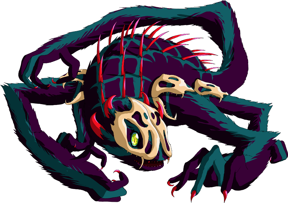 Download All Nearby Ground Then Liquifies, And Ahuizomon's Claws ...