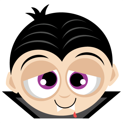 Download Image 0 Source - Cute Vampire Face Clipart - Full Size PNG ...