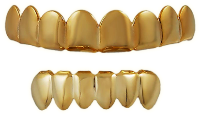 Download Transparent Grill Jewellery Gold Teeth Tooth - Gold Grill ...