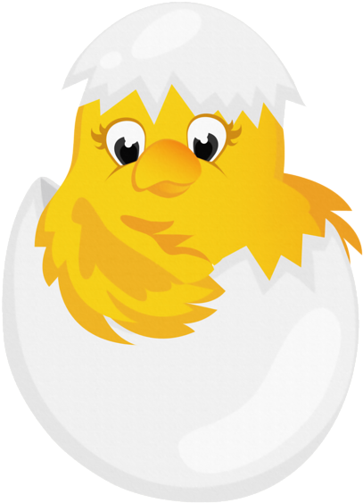 Download Easter Png - Chick In Egg Clipart - Full Size PNG Image - PNGkit