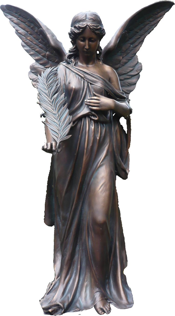 Download Angel By Erdmute Deviantart - Angel Statue Transparent ...