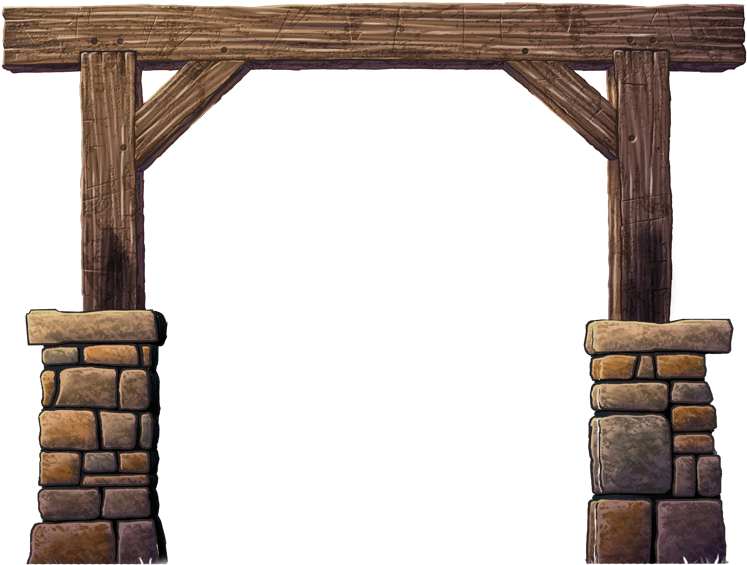 Download Wooden Gate Png Download - Gate Clip Art - Full Size PNG Image ...