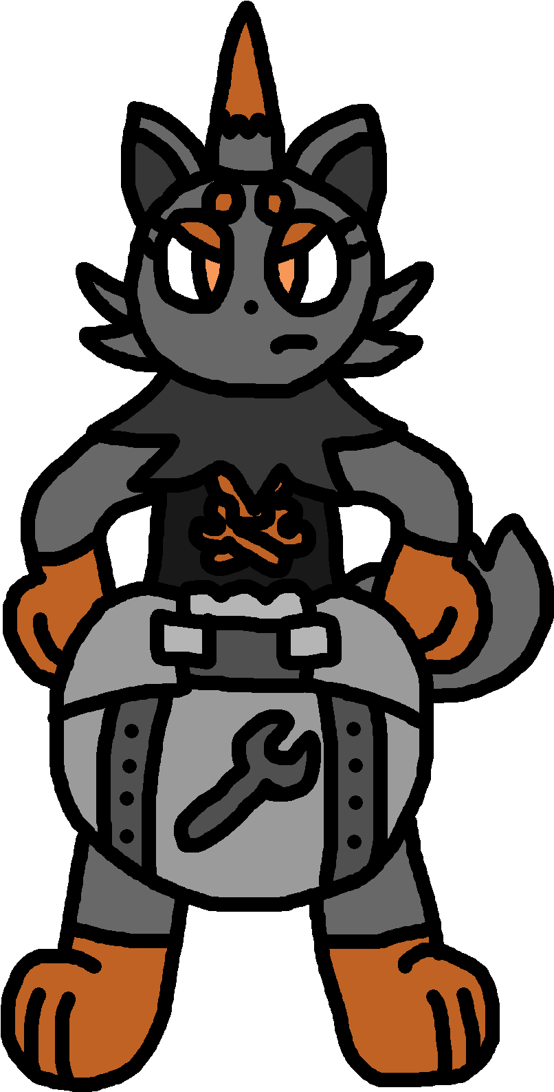 Download Roxy The Punk Zorua - Punk Rock - Full Size PNG Image - PNGkit