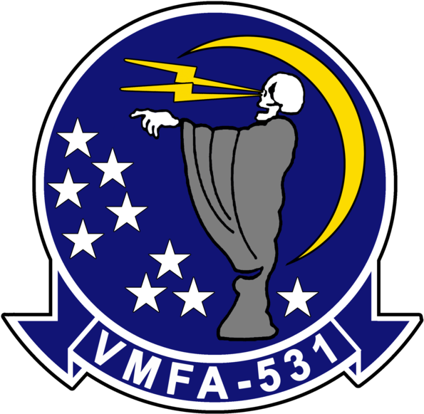 Download Usmc Vmfa-531 Grey Ghost Stickers Military, Law Enforcement ...