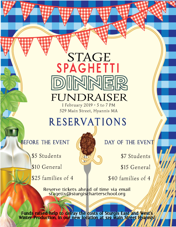 Download Flyer For Stage Spaghetti Dinner - Spaghetti - Full Size PNG ...