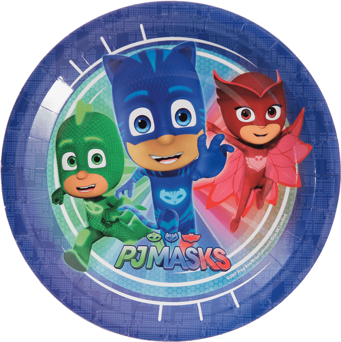 Download Pj Mask Paper Plates - Pj Masks Plates - Full Size PNG Image ...