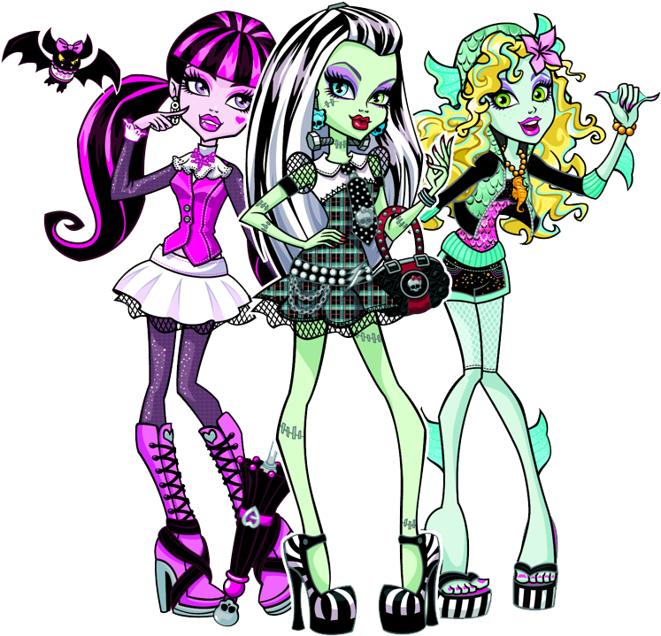Download Imágenes De Monster High Con Fondo Transparente, Descarga ...